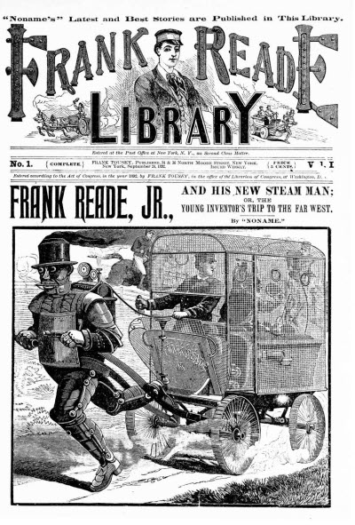 Publication: Frank Reade Library, September 24, 1892