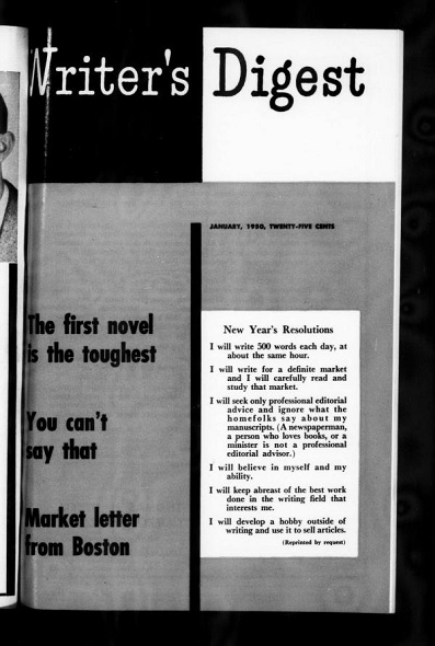 Publication: Writer's Digest, January 1950